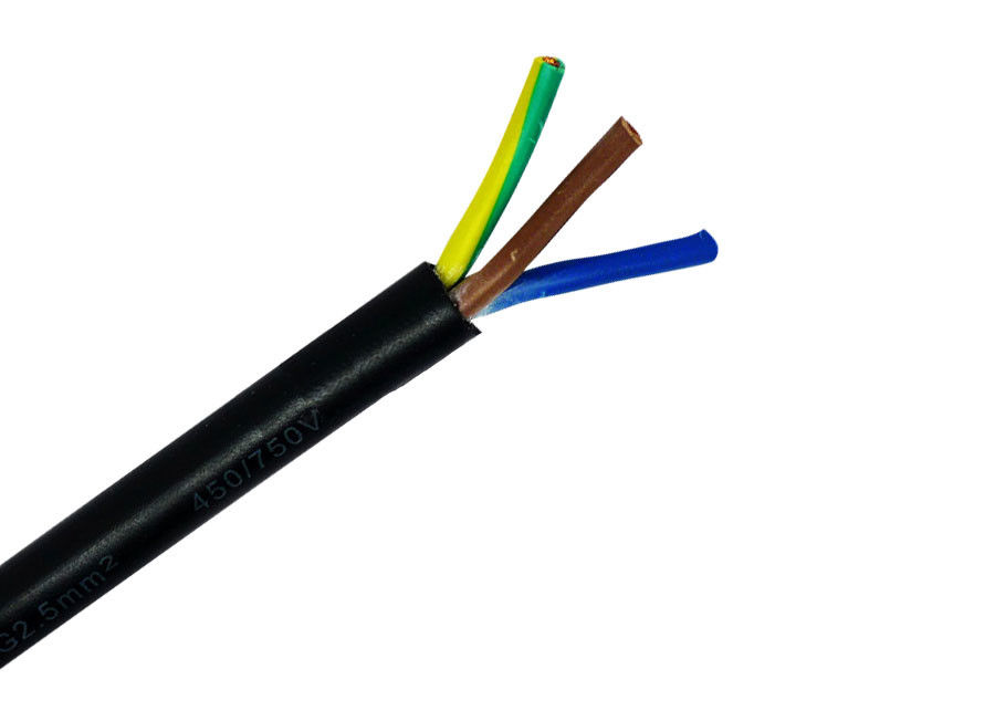 PVC Type ST5 Sheath Electrical Cable Wire Copper Core 500v