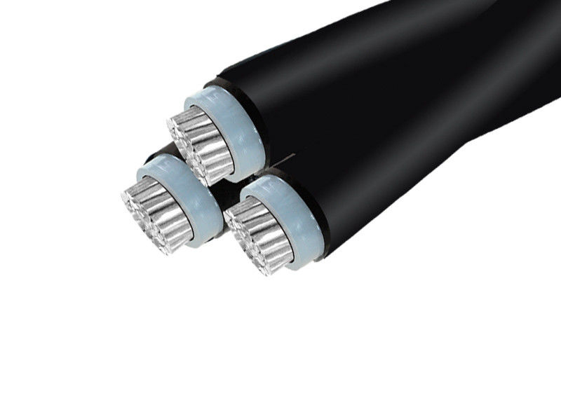 PVC Type ST5 18 AWG Sheath Electrical Aerial Bunch Cables With 0.015 ...