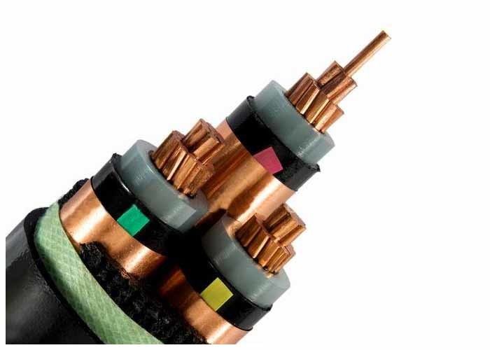 N2XSRY 12/20KV3 X300SQMM CU / CTS / PVC XLPE Insulated Cable High Voltage