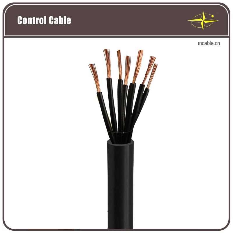 Copper Jacket Control Cables With Class2 Connector And CE Voltage Rating