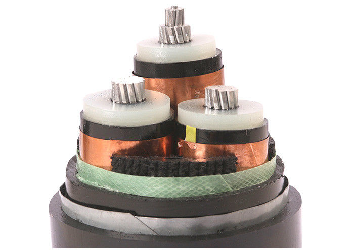 Steel Tape Medium Voltage Armoured Electrical Cable CU/XLPE/CTS/STA/PVC ...