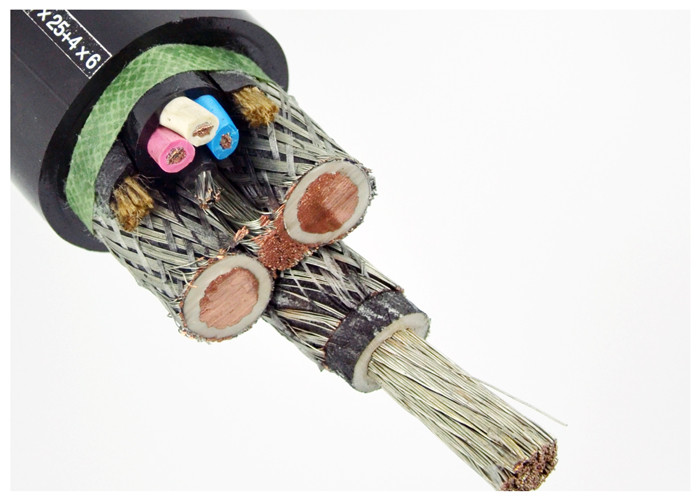 Metallic Screened Rubber Sheathed Cable 0.66 / 1.14 KV CE KEMA ...