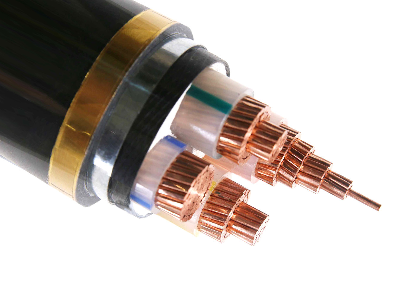 XLPE 3 Core Armoured Copper Steel Power Cable