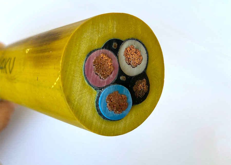 0.6/1KV Underground Armored PVC Insulated Cables Multi Core Steel Wire