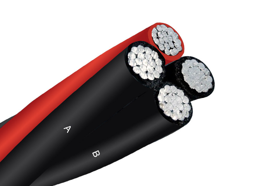 ASTM ABC Aluminum Insulated Aerial Bundled Cable NF C33-209