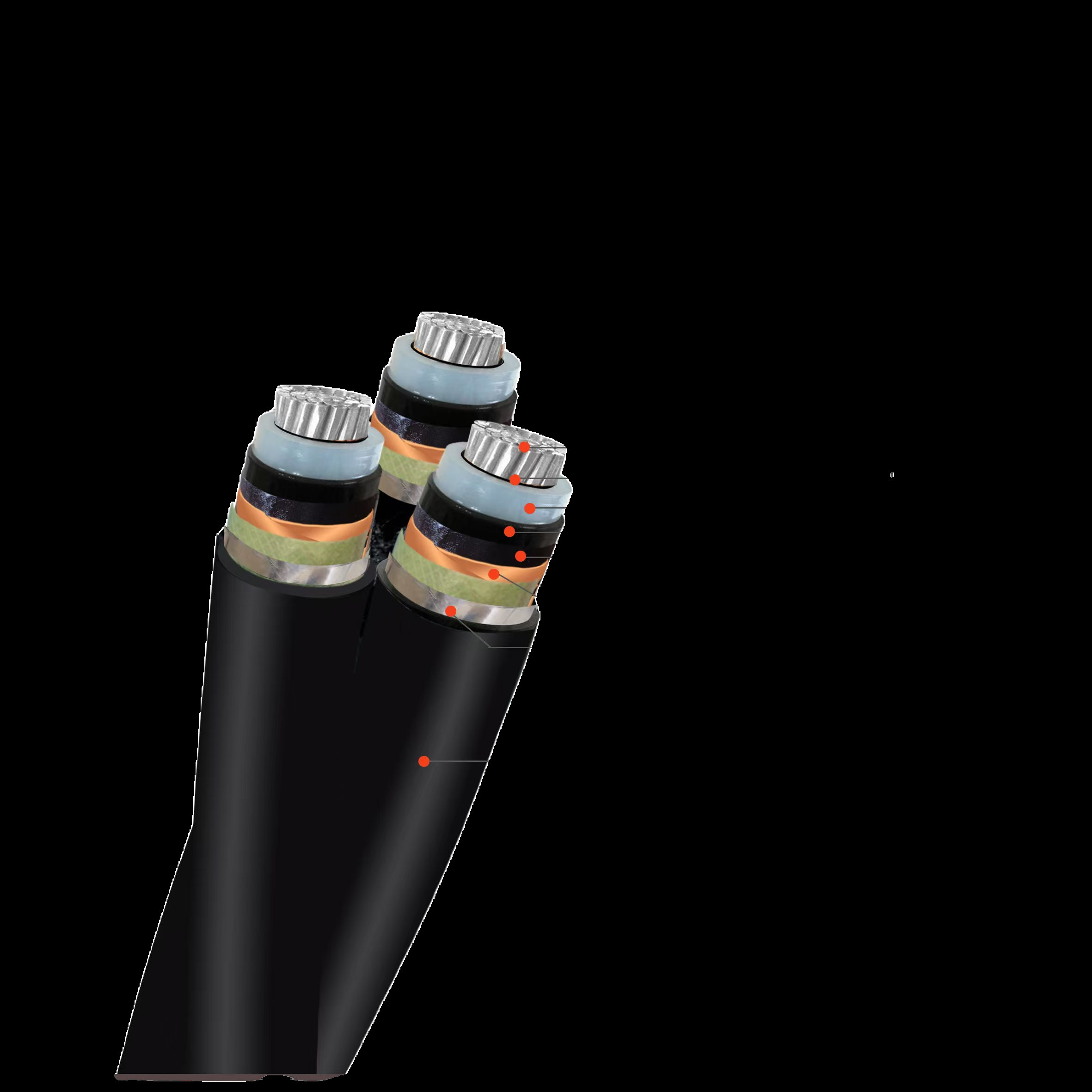 Direct Burial XLPE Insulated Cable For Power Transmission And Distribution