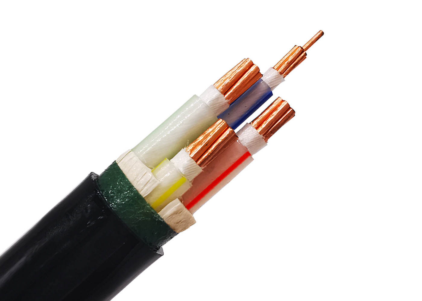 BS8519 Multicores Cu Conductor Mica Tape Wrapping XLPE Insulated Fire ...