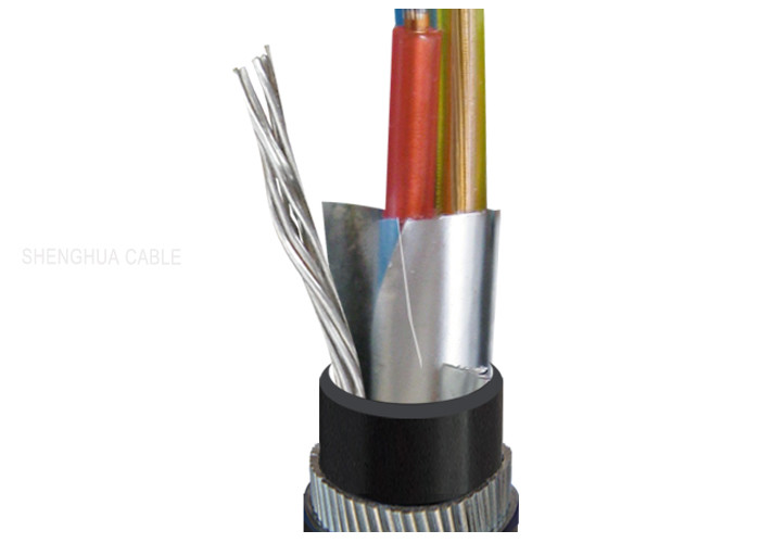 PE Insulated Al Foil Plastic Screen Shielded Instrument Cable Stranded ...