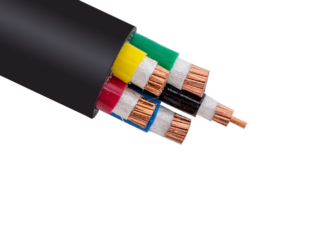 PVC Jacket XLPE Insulated Power Cable Stranded Copper Conductor For ...