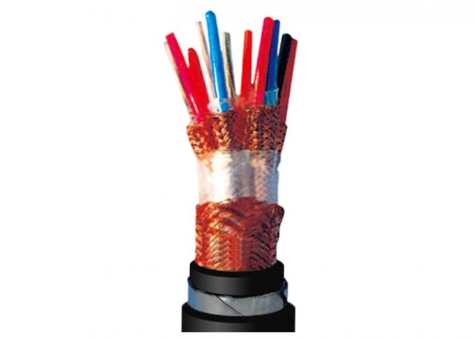 Flame Retardant Shielded Instrument Cable , Steel Tape Armoured Cable
