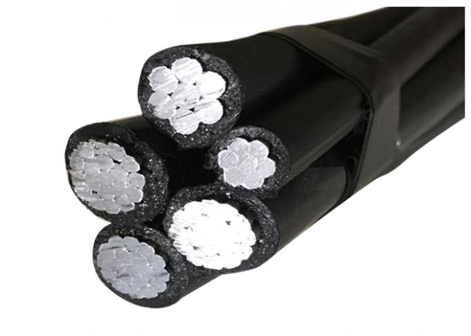 PE Insulation Five Core Aerial Drop Cable STANDARD NF C 33-209 NFA 2X