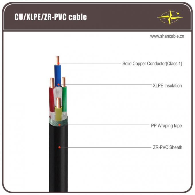 150 Sq mm XLPE PVC Electrical Cable LV Multi Core CE IEC Certification