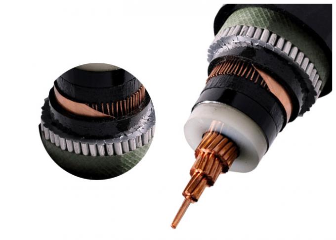 18/30KV One Phase Steel Wire Armoured Electrical Armoured Power Cable ...