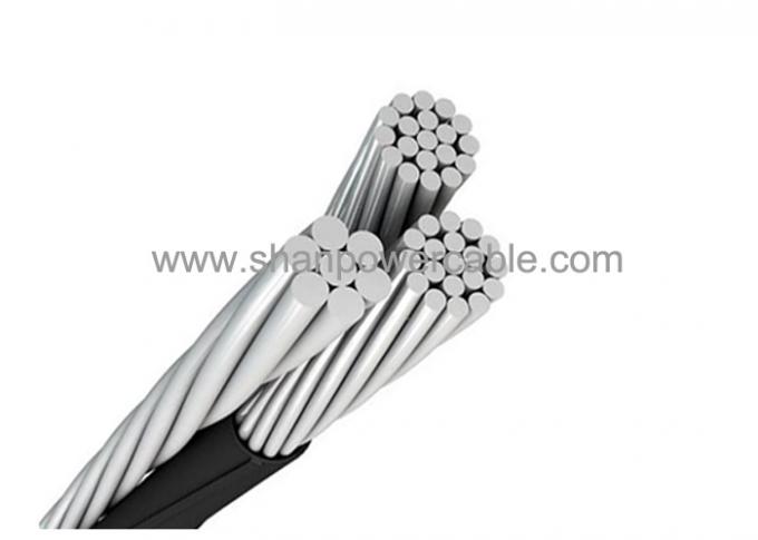 10KV Aerial ACSR Conductors Aerial Bundled Cable Steel Core Aluminium ...