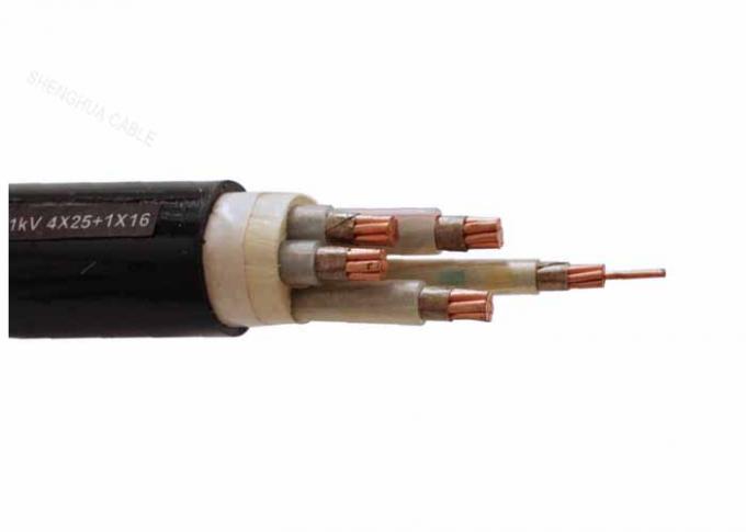Five Cores Fire Resistant XLPE Insulated Electrical Cable With Earth WIre