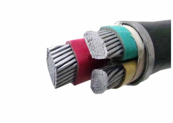 600/1000V Compacted AL Conductor PVC Insulated Cables Sheathed Power Cable