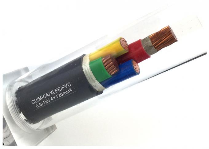 FRC Cable CU Conductor MICA Tape XLPE Insulated PVC Sheathed Fire Proof ...