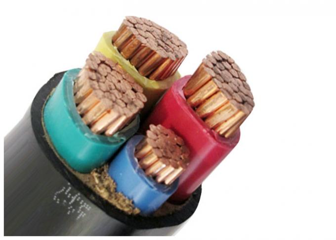 IEC 60502 IEC 60228 PVC Sheathed Armoured Multicore Power Cable 4x240mm2