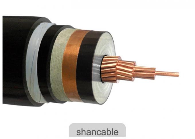 Compact XLPE Insulated PVC Sheathed Cable Outer Semi - Conductive Layer
