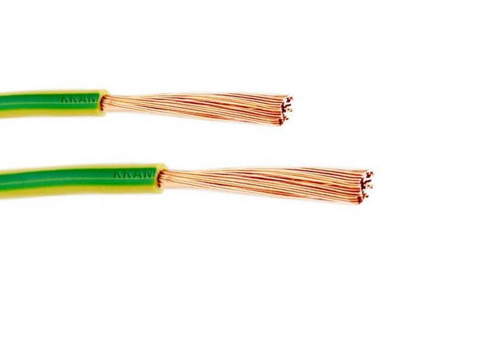 PVC Sheath Electrical Cable Earthing Wire Copper Core 500v