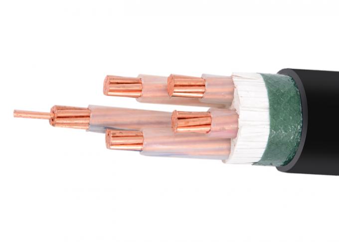 XLPE Insulation Steel Tape Armour PVC Sheathed U1000 RVFV Cable Copper ...