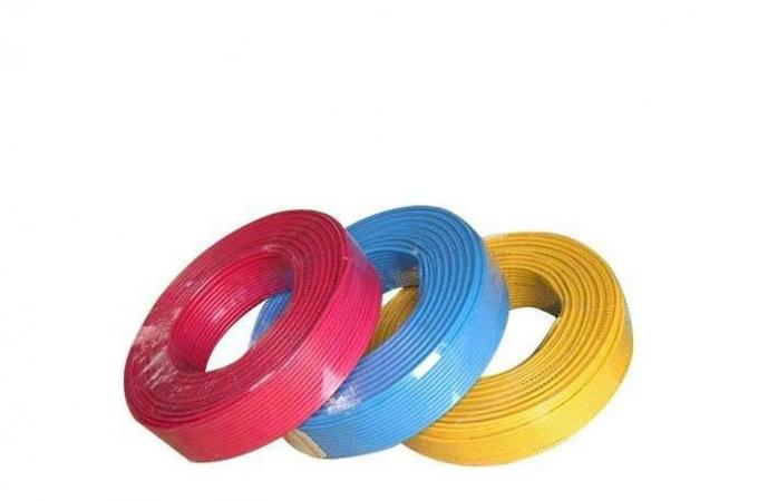 Plastic Coil Commercial Electrical Wire And Cable With Rigid Conductor